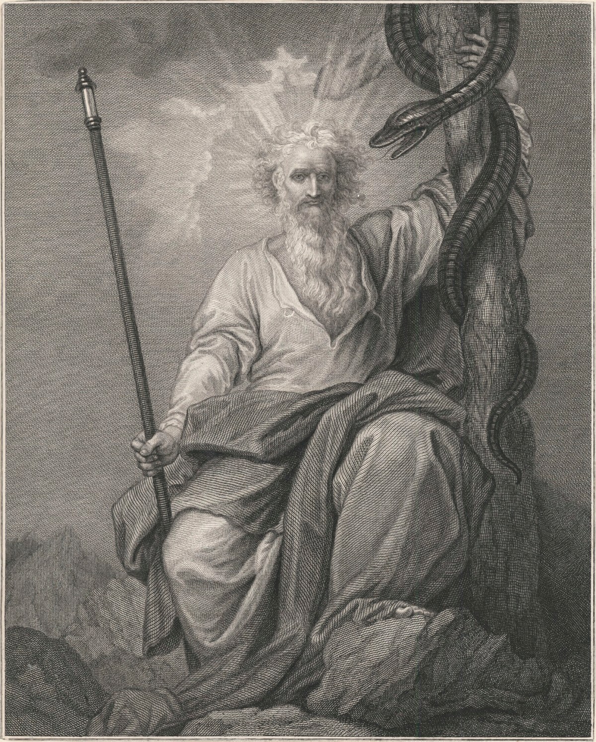 Revealed Religion : Benjamin West. 022 of 100 Bible images | Phillip ...