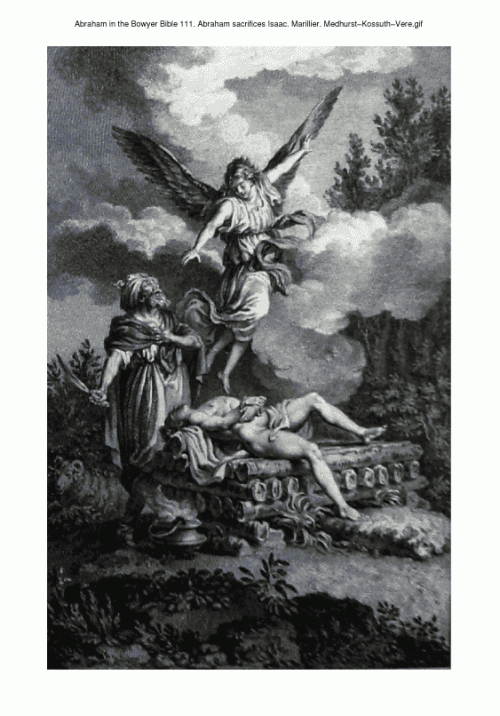 a print from The Bowyer Bible presented by Phillip Medhurst #52 ...